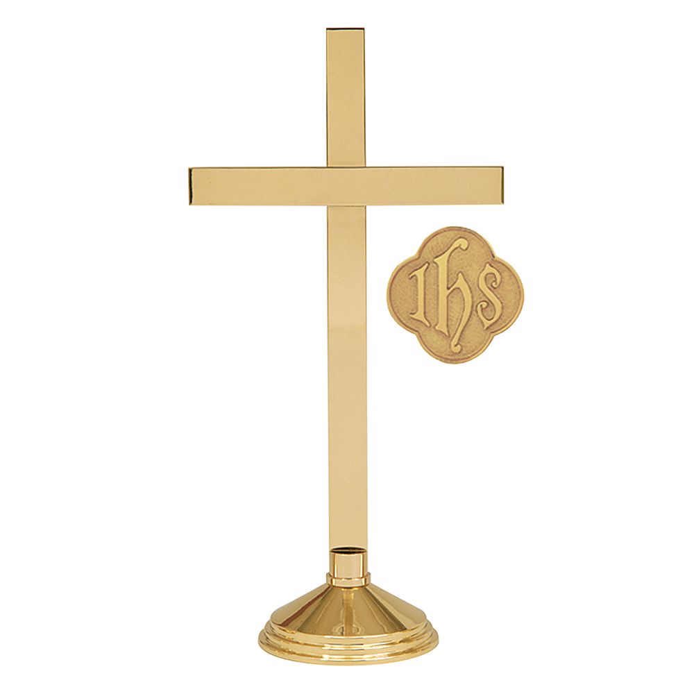 Cross - With IHS Emblem - Sullivan's Church Supplies